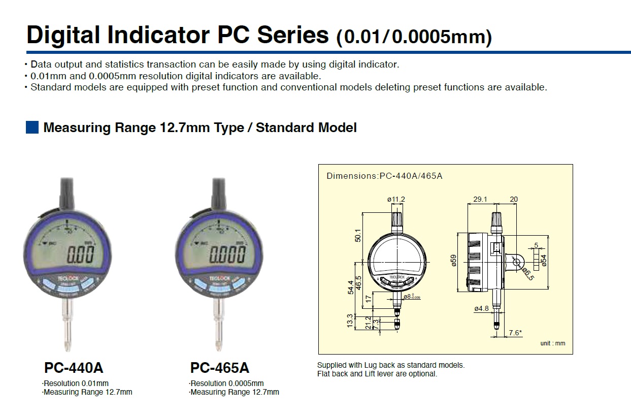 Ichiban Precision Sdn Bhd - Teclock - Teclock Electronic Digital Indicators ( 0.01 / 0.001mm ...